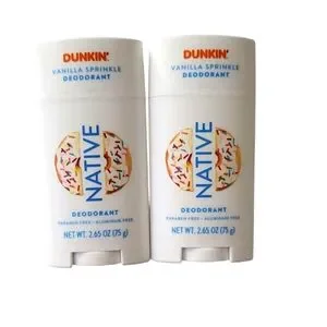 Native | Bath & Body | 2 Native X Dunkin Vanilla Sprinkle Deodorant ...